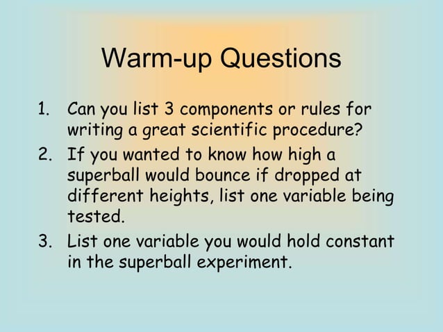 Experimental Design Scientific Method and GraphingREVISED.ppt