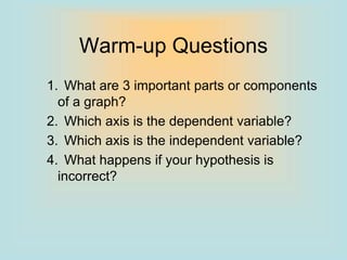 Experimental Design Scientific Method and GraphingREVISED.ppt
