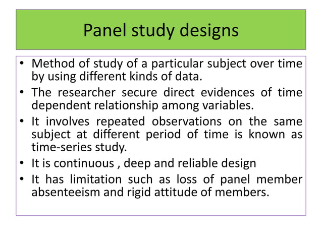 Experimental design techniques | PPTX
