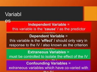 Experimental Design | PPT