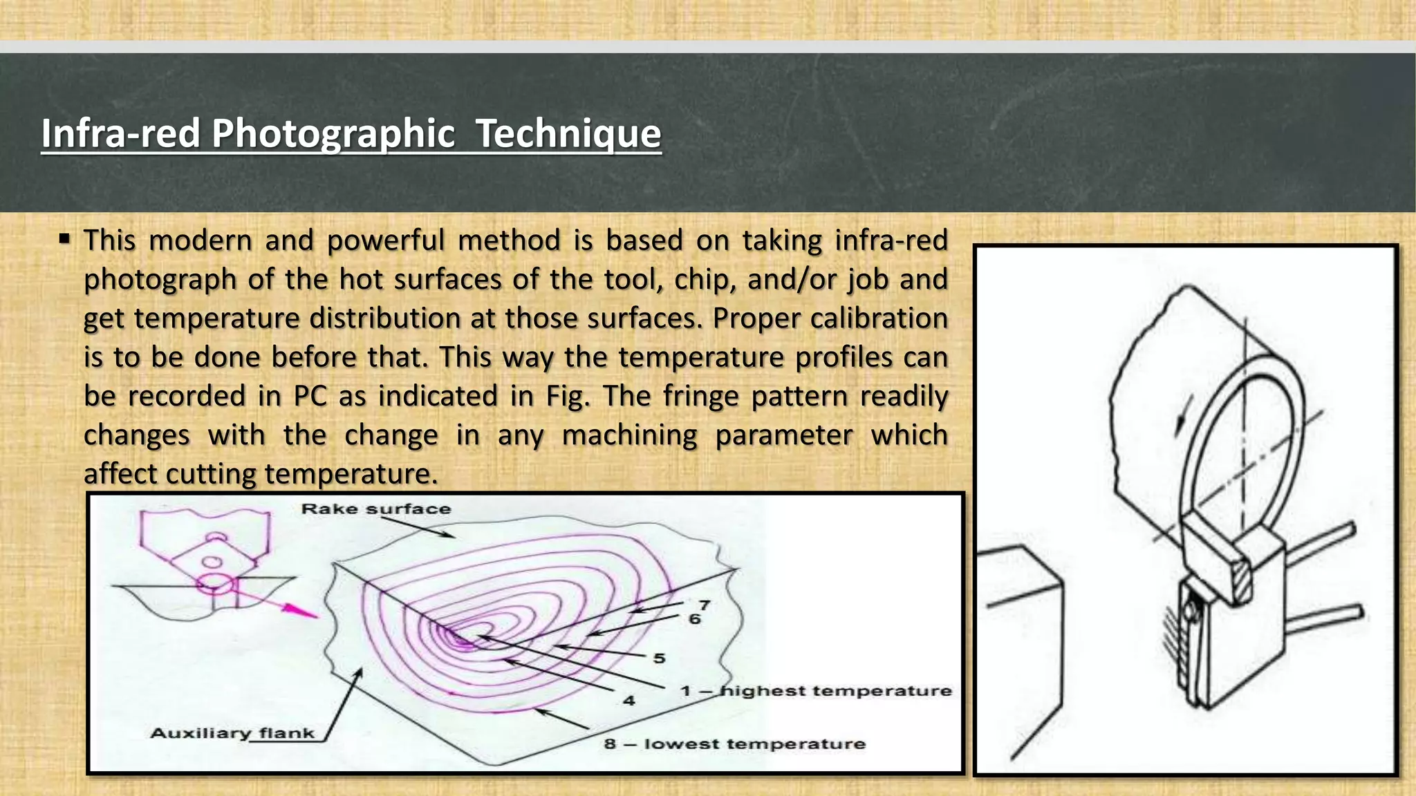 Experimental Determination of Tool-chip Interface Temperatures | PPTX