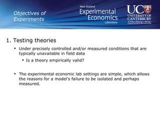 Experimental Economics - Steve Tucker | PPT
