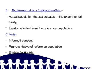 Experimental Epidemiology in detailed and about it | PPTX