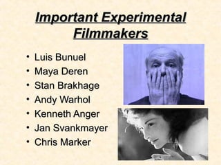 Experimental Film | PPT