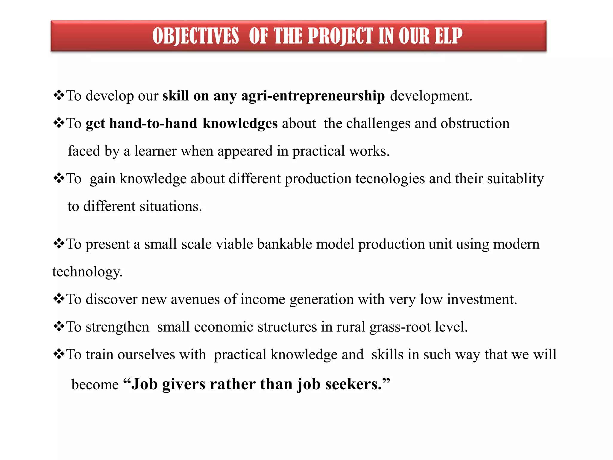 Experimental Learning Programme (ELP) on Mushroom Cultivation | PDF