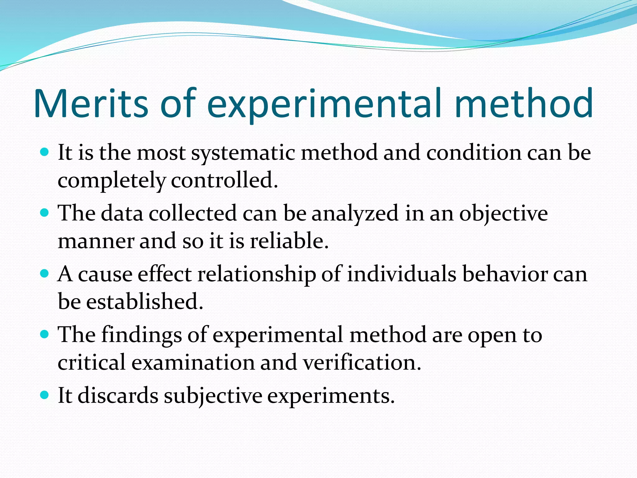 Experimental method | PPTX