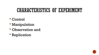 Experimental method for research ppt.pptx
