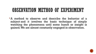 Experimental method for research ppt.pptx
