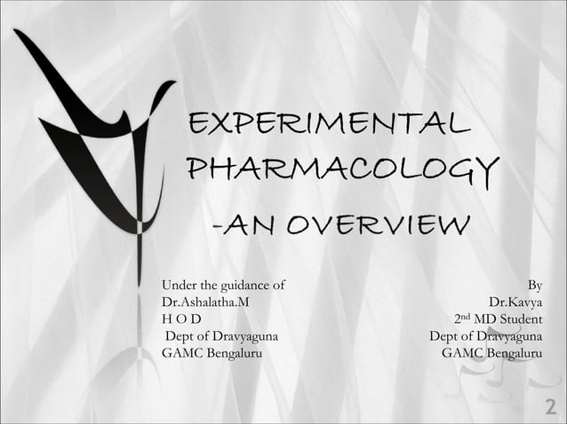 Experimental pharmacology | PDF | Pharmaceutical Drugs | Medical Health