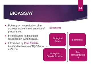 Experimental pharmacology | PPT
