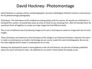 Experimental photography | PPT