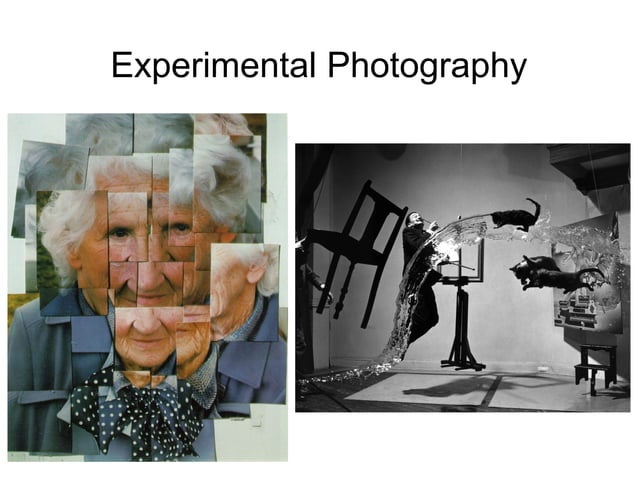 Experimental photography artist_research | PPT
