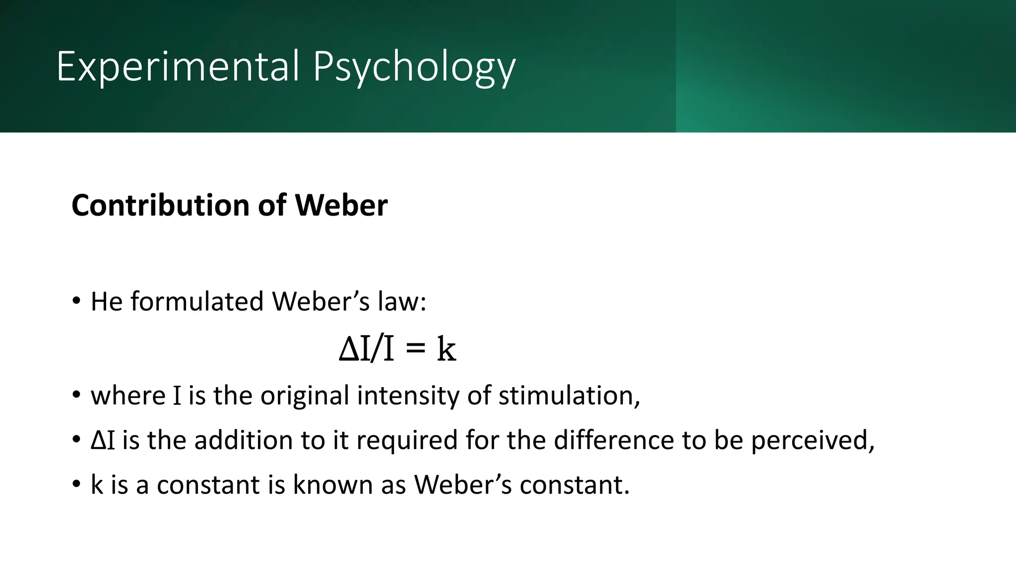 experimental psychology . Unit 1 PPT.pdf