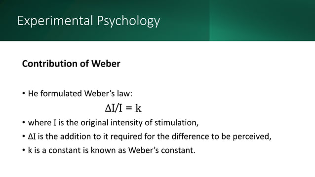 experimental psychology . Unit 1 PPT.pdf