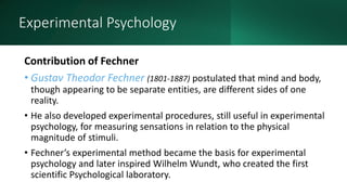 experimental psychology . Unit 1 PPT.pdf