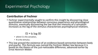 experimental psychology . Unit 1 PPT.pdf