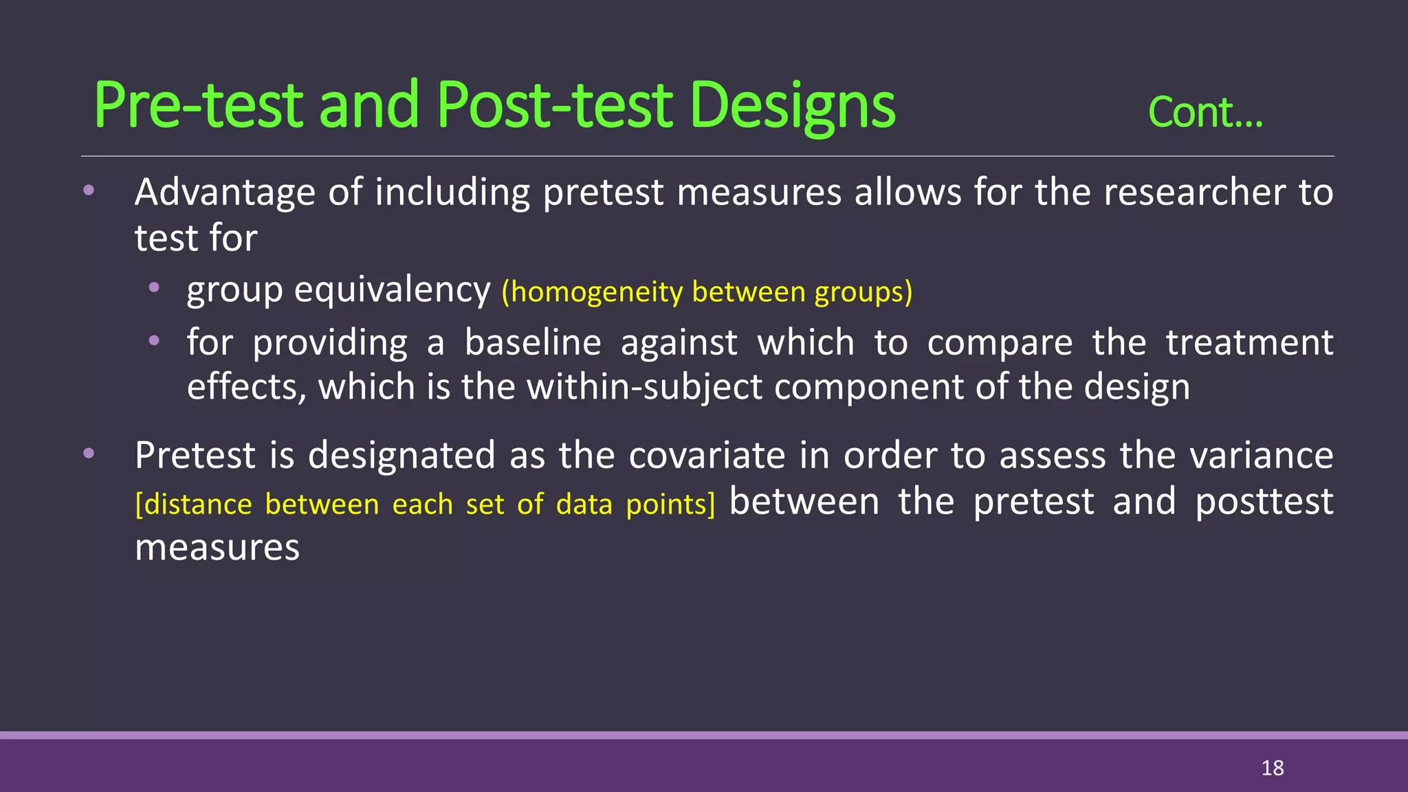 Quasi Experimental Research Designs | PPTX