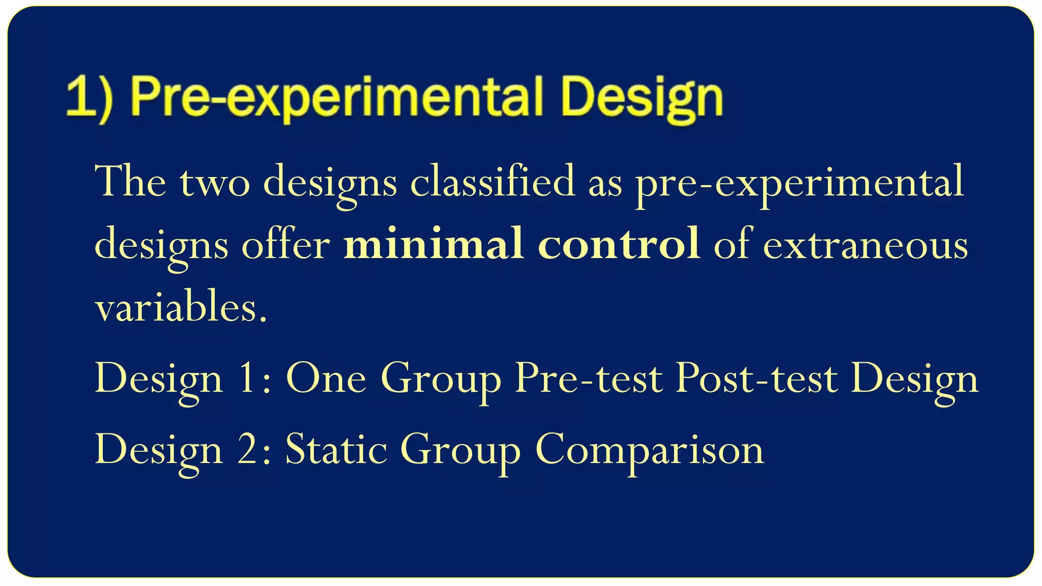 Experimental Research Design - Meaning, Characteristics and ...