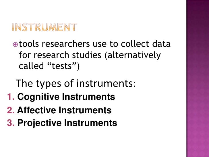 Experimental research