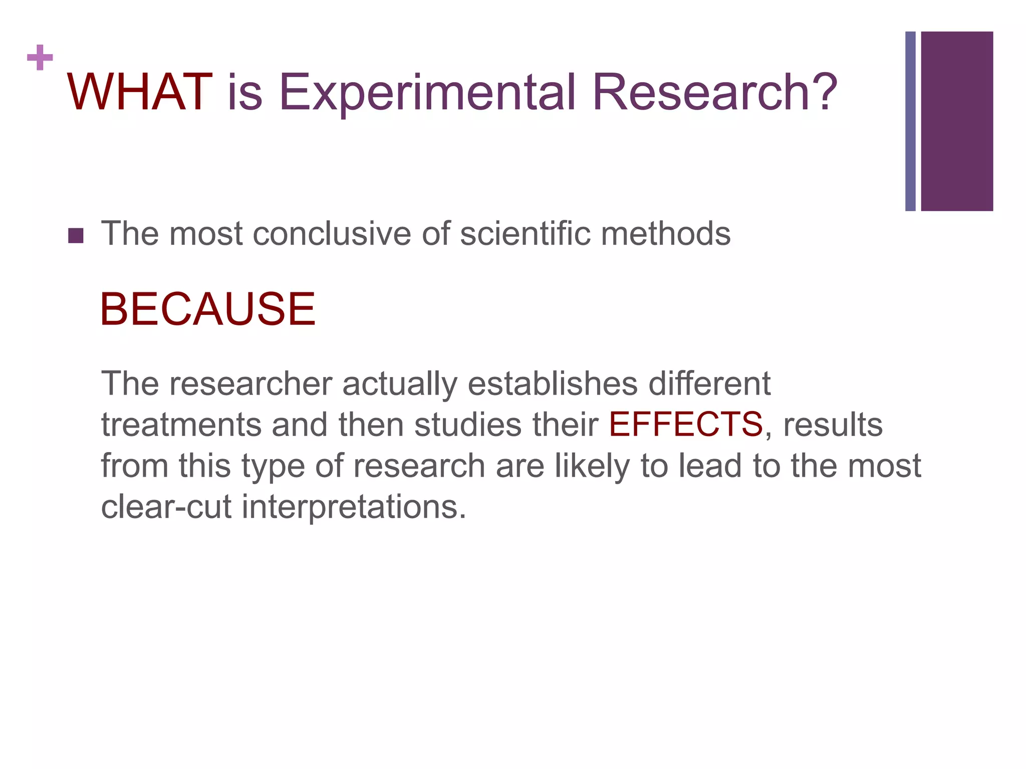 Experimental research | PPTX | Physics | Science