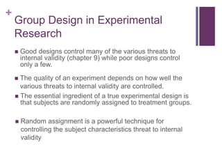 Experimental Research (GROUP 2) | PPTX