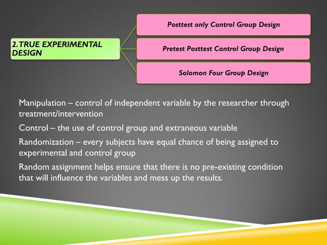 Experimental Research | PPT | Educational Assessment | Education