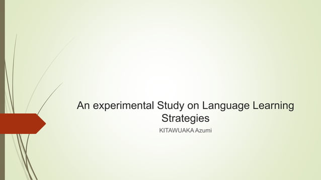 Experimental research | PPTX