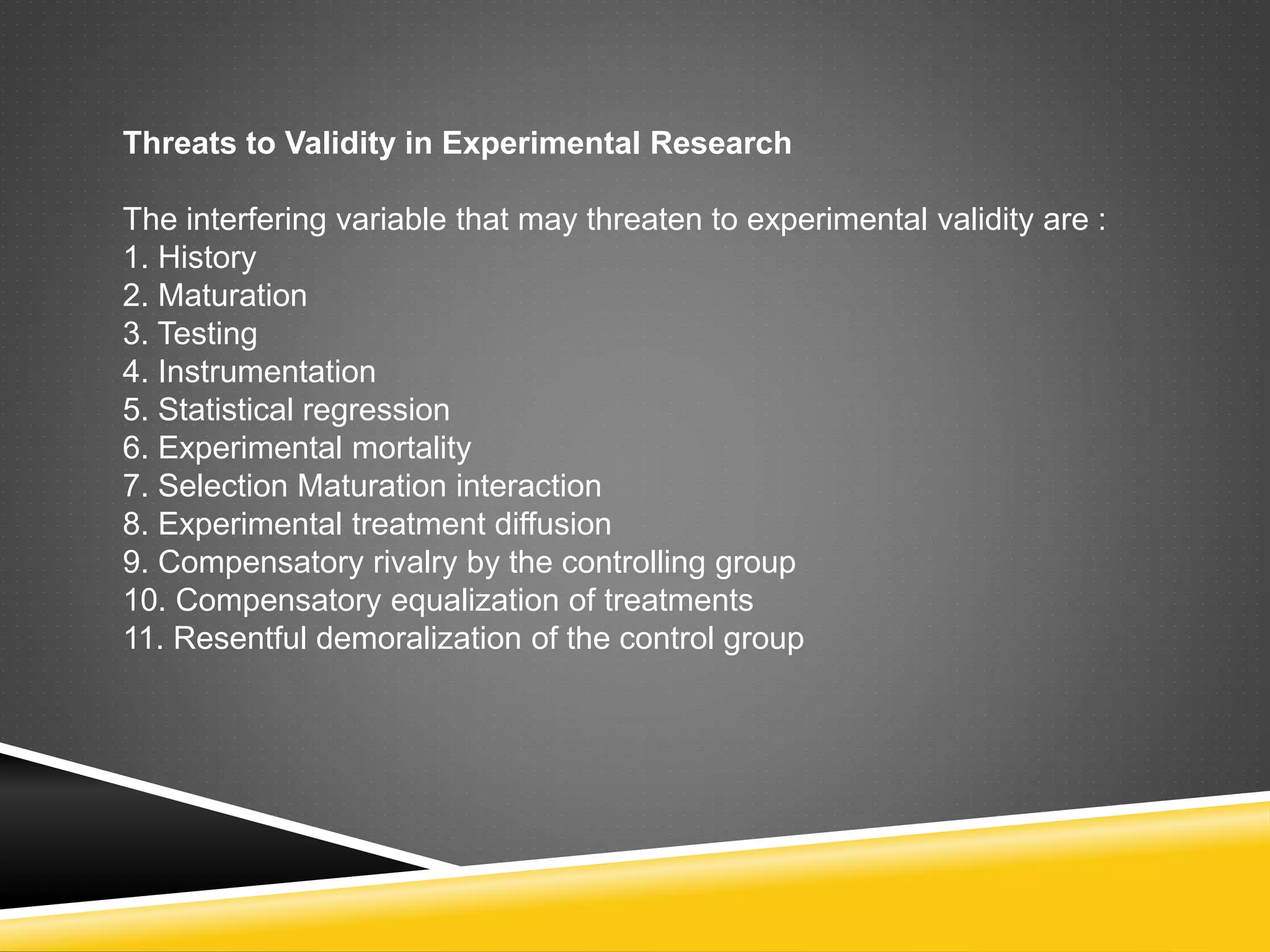 Experimental research | PPTX