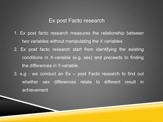 Experimental research | PPTX