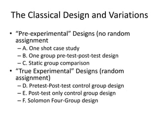 what is Experimental research | PPT