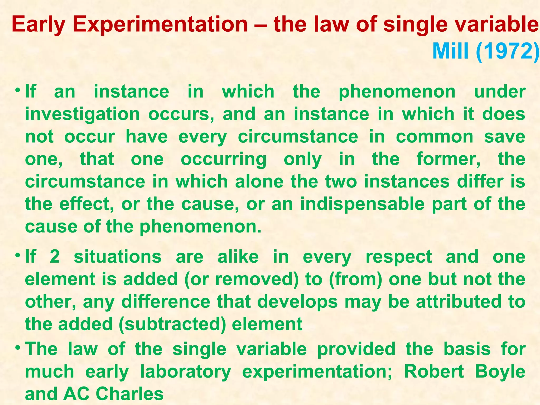 Experimental research sd | PPT