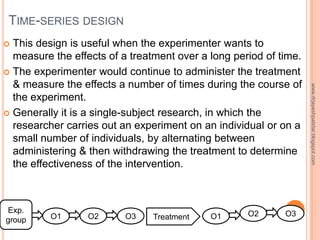 Experimental research design | PPSX