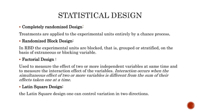 Experimental research design | PPT