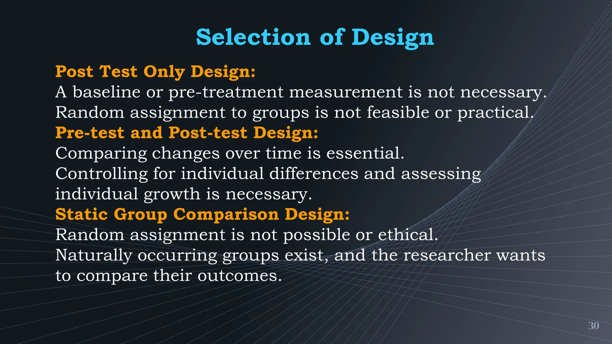 Experimental Research Designs | PPTX