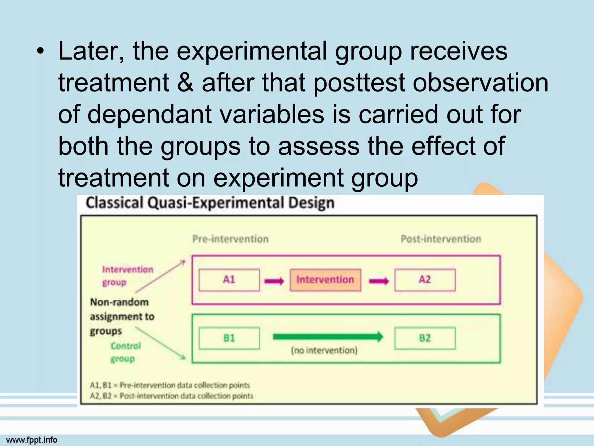 Experimental research Design | PPT