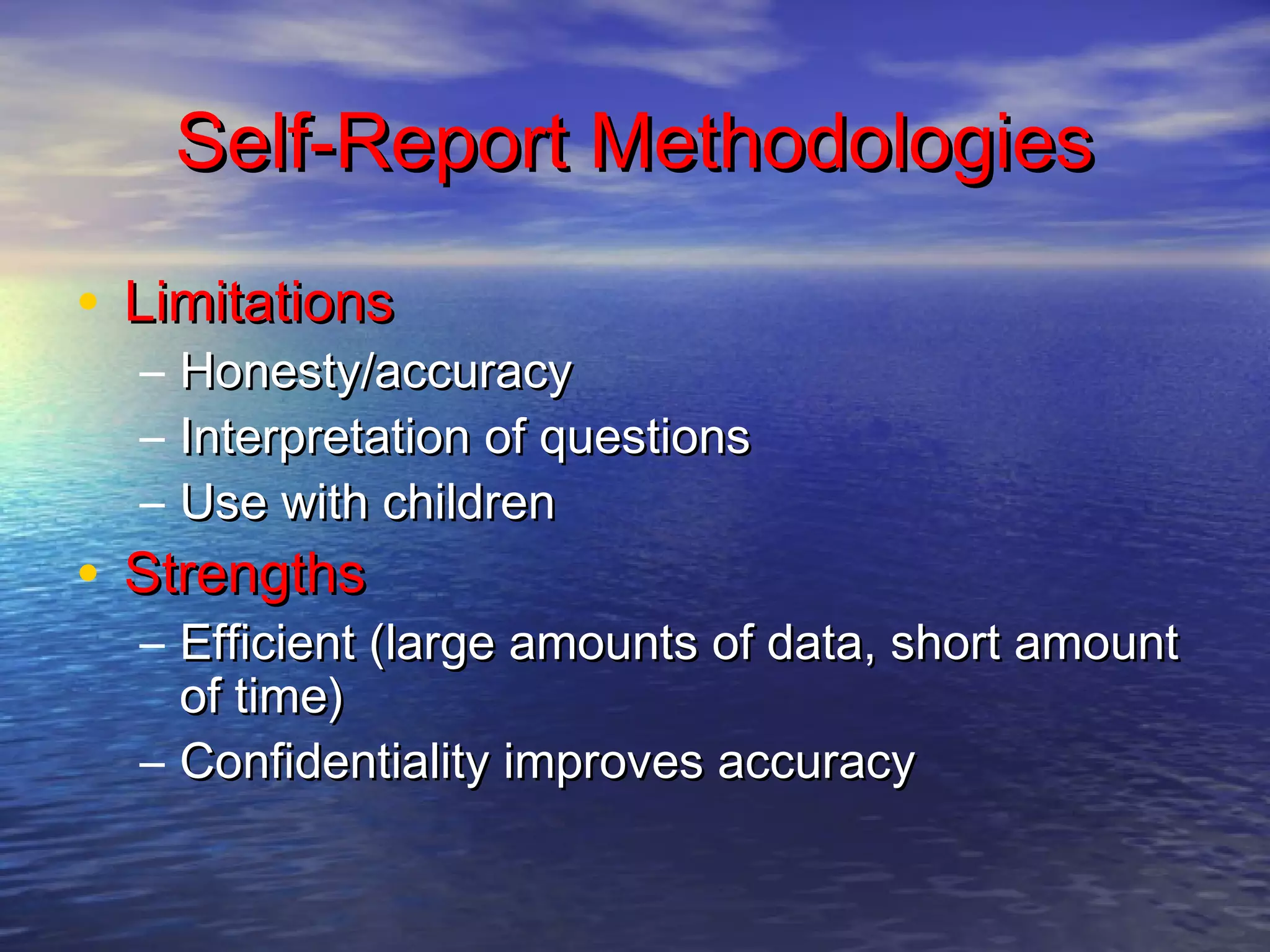 Research Methods in Psychology | PPT