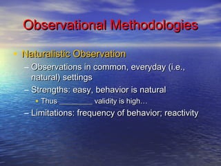 Research Methods in Psychology | PPT