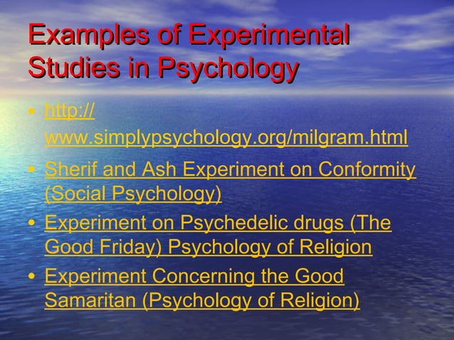 Research Methods in Psychology | PPT