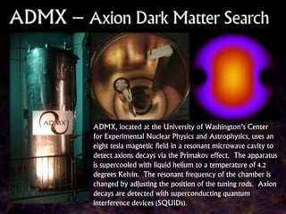 Experimental Searches for Dark Matter | PPTX
