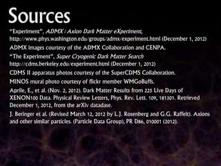 Experimental Searches for Dark Matter | PPTX