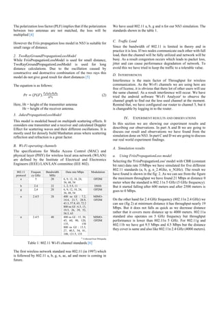 Experimental simulation and real world study on wi fi ad-hoc mode for ...
