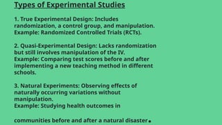 Experimental Study and points on psm studies | PPTX