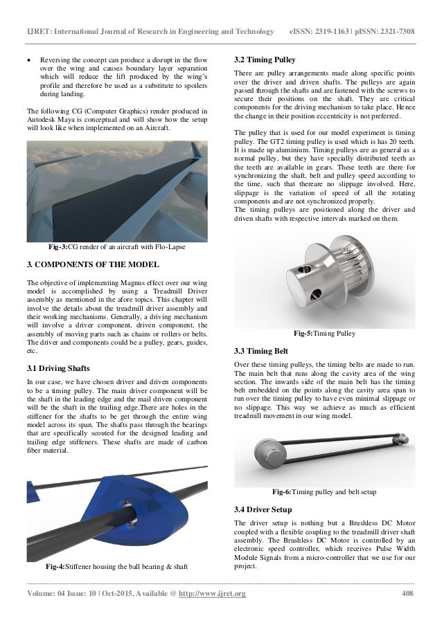 Experimental study of magnus effect over an aircraft wing