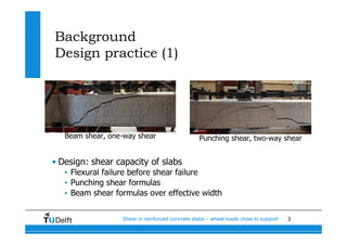 Experimental study of shear in reinforced concrete one way slabs ...