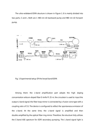 Experimental study on a broadband erbium | DOCX