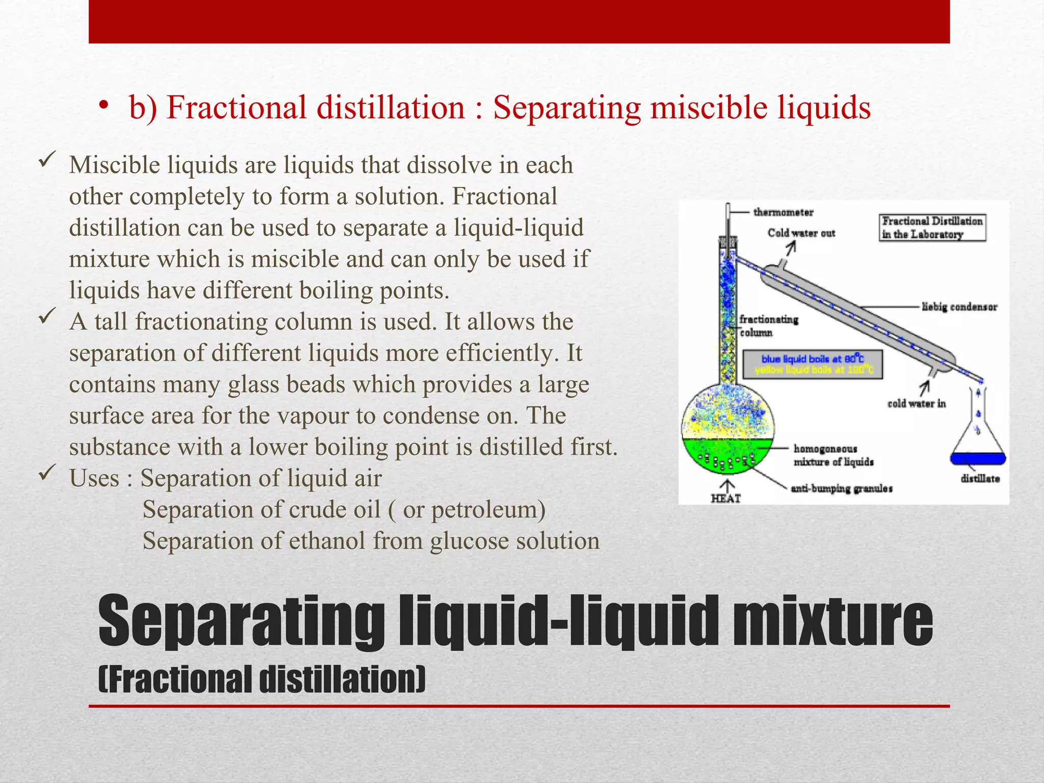 Science chemistry @ Separation and purifying methods.ppt | PPT