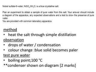 EXPERIMENTAL TECHNIQUES (1).pptx IGCSE FORM 3 | PPTX