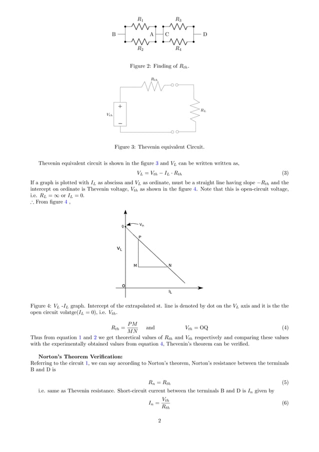 Experimental verification of network theorems, ugc practical physics s_paul | PDF | Computer ...