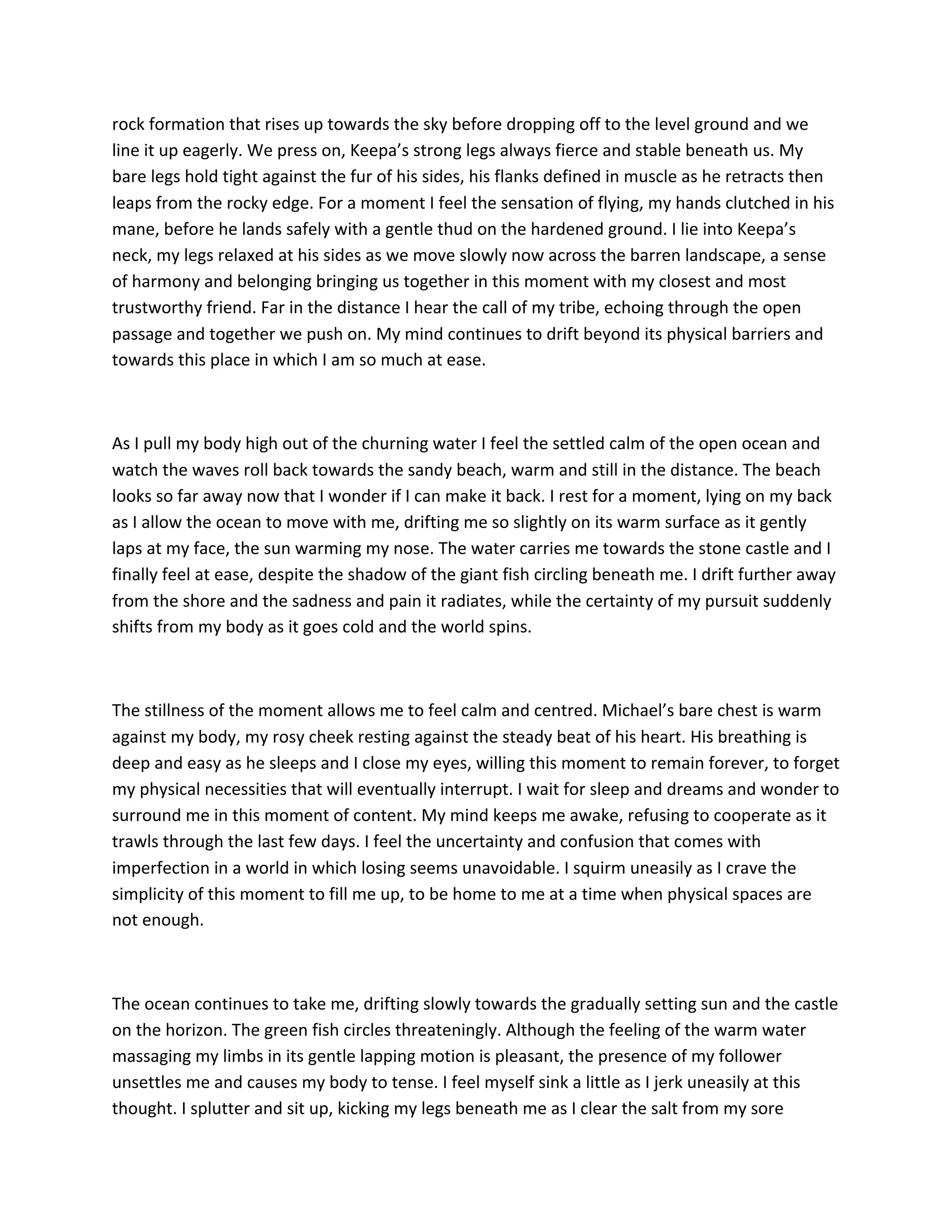 Experimental Writing Story | PDF