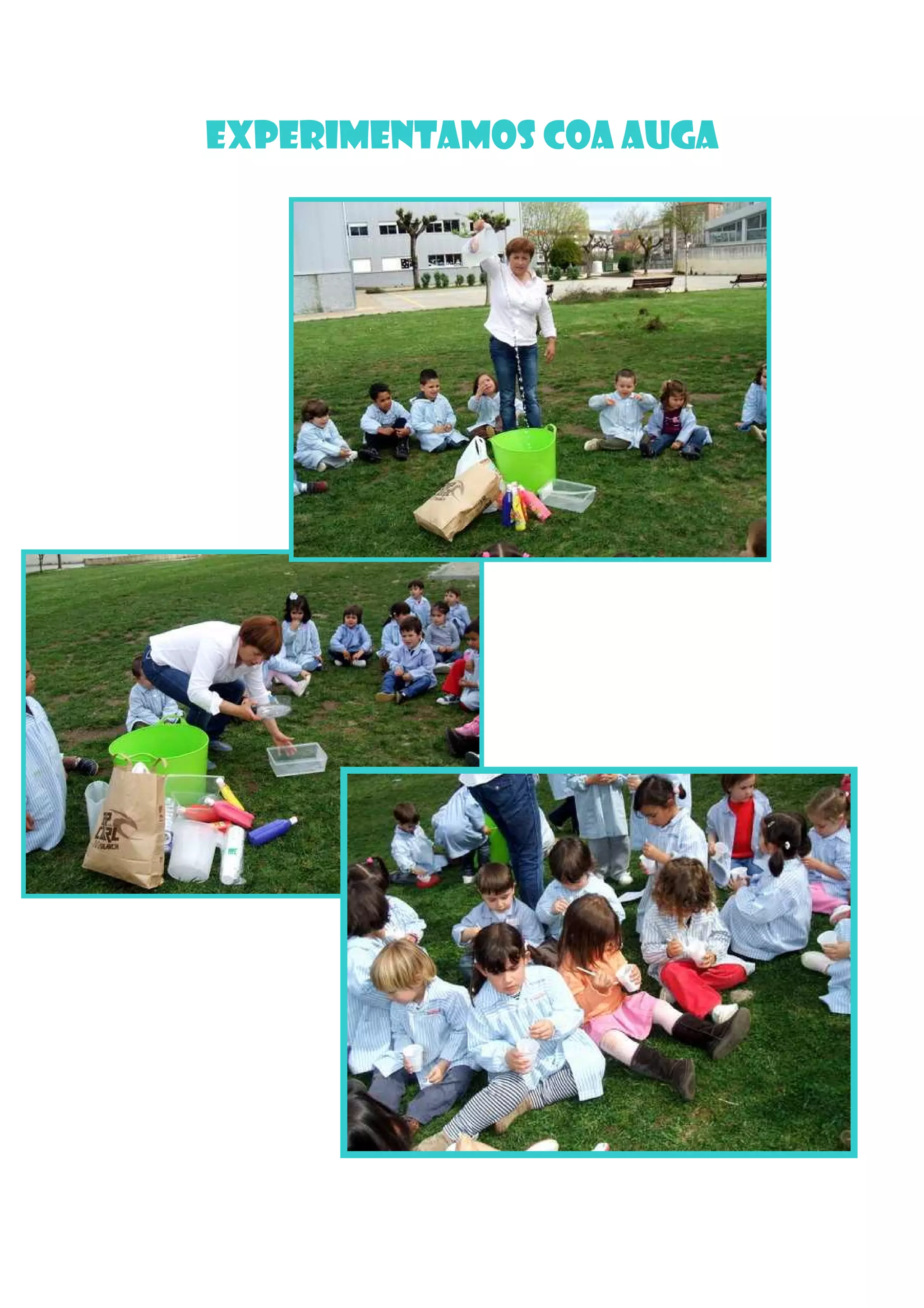 Experimentamos coa auga | PDF